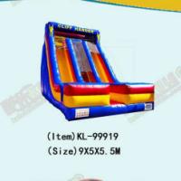 China Cliff Hanger Children Fun Park Inflatable Slide For Rentals for sale