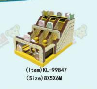 China Commercial Children Fun Park Inflatable Slide For Rentals for sale