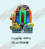 China Toxic Children Fun Park Inflatable Slide For Rentals for sale