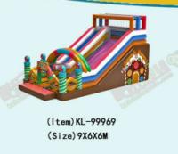China Children Fun Park Inflatable Birthday Candles Slide For Rentals for sale