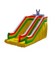 China Rabbit Children Fun Park Inflatable Animals Slide For Rentals for sale