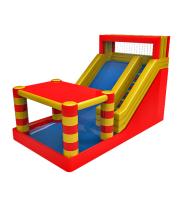China Children Fun Park Inflatable Bounce House With Slide For Rentals for sale