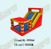China Children Fun Park Inflatable Bounce House With Slide For Rentals for sale