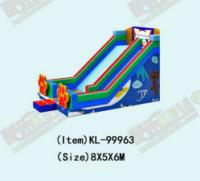 China Children Fun Park Inflatable Cat Theme Slide For Rentals for sale