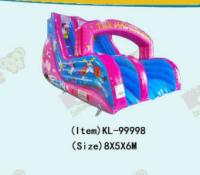 China The Magic Park Inflatable Big Slide For Children Fun Playground for sale