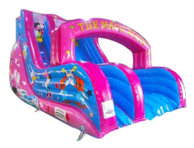 China The Magic Park Inflatable Big Slide For Children Fun Playground for sale