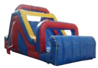 China Children Fun Park Large Inflatable Slide With Stopper for sale