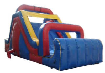 China Children Fun Park Large Inflatable Slide With Stopper for sale