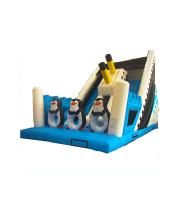 China Children Fun Park Inflatable Penguin Slide For Rentals for sale