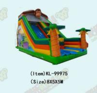 China Fun Park Inflatable Forest Monkey Animals Slide For Rentals for sale