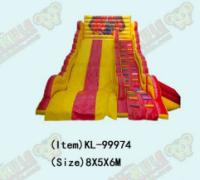 China Customized Large Children Fun Park Inflatable Slide For Rentals for sale