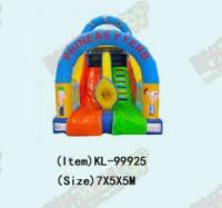 China Children Fun Park Inflatable Phineas Y Ferb Slide For Rentals for sale
