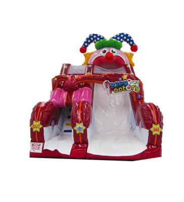 China Clown Theme Happy Joy Factory Huge Inflatable Slide Rentals for sale