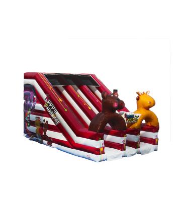 China Happy Joy Factory Kids Double Lane Slip And Slide For Rentals for sale