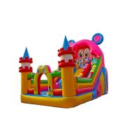 China Inflatable Slides With Mickey Mouse Cartoon Design Adding Fun To Play for sale