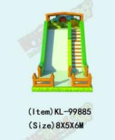 China Customizable PVC Tarpaulin Inflatable Slide For Farm Or Countryside Parties for sale