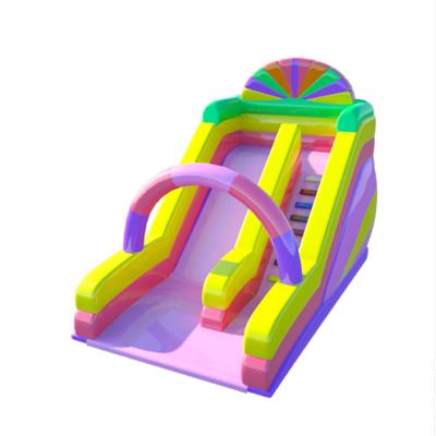 China Colorful And Exciting Inflatable Slides For Children Outdoor Playtime for sale