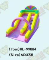 China Colorful And Exciting Inflatable Slides For Children Outdoor Playtime for sale