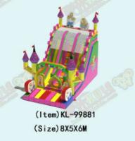 China Entertaining Inflatable Slides Combines Sliding Fun With A Themed for sale