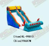China Customizable Inflatable Slide With Bright Colors Amusement Parks for sale
