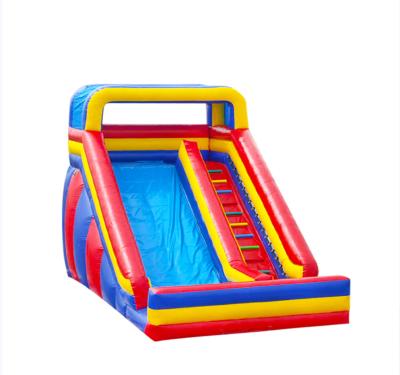 China Red  Yellow Blue Industrial Inflatable Water Slides For Outdoor for sale
