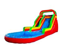 China Vibrant And Colorful Inflatable Slide For Children Exciting Sliding Experience for sale