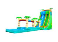 China Vibrant And Colorful Inflatable Slide For Children Exciting Sliding Experience for sale