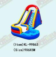 China Vibrant And Colorful Inflatable Slide For Children Exciting Sliding Experience for sale