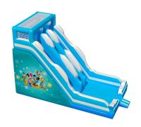 China Clown Inflatable Slide With Elephant Theme For Children Fun Park for sale