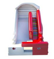 China Clown Inflatable Slide With Elephant Theme For Children Fun Park for sale