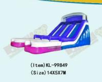 China Vibrant And Colorful Inflatable Slide For Children Exciting Sliding Experience for sale