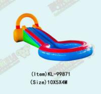 China Vibrant And Colorful Inflatable Slide For Children Exciting Sliding Experience for sale