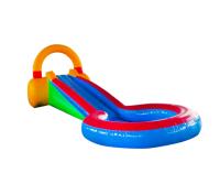 China Vibrant And Colorful Inflatable Slide For Children Exciting Sliding Experience for sale