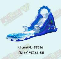China Aldult  Outdoor Rental Inflatable Large Water Slides With Bouncy for sale