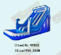 China Aldult  Outdoor Rental Inflatable Large Water Slides With Bouncy for sale