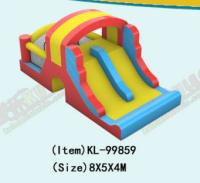 China Children Fun Park Inflatable Giraffe Animals Slide For Rentals for sale