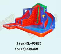 China Children Fun Park Inflatable Giraffe Animals Slide For Rentals for sale