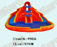 China Children Fun Park Inflatable Giraffe Animals Slide For Rentals for sale