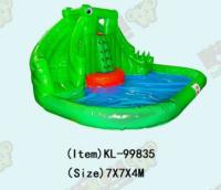 China Children Fun Park Inflatable Giraffe Animals Slide For Rentals for sale