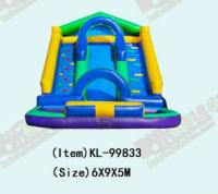China Children Fun Park Inflatable Giraffe Animals Slide For Rentals for sale