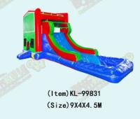 China Children Fun Park Inflatable Giraffe Animals Slide For Rentals for sale