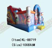 China Raise Car Inflatble Combos For Commercial Chilidren Playground for sale