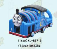 China Tomas Theme Blue Color Playground Children Fun Park Inflatable for sale