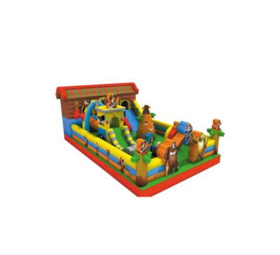 China Boonie Bears Theme Playgrounds Children Fun Park Inflatable for sale