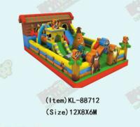 China Boonie Bears Theme Playgrounds Children Fun Park Inflatable for sale
