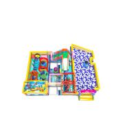 China Large Inflatable Obstacle And Big Ball Pool Children Fun Park for sale