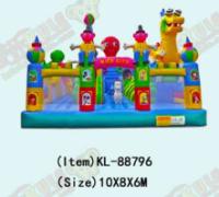 China Multi-Color  Customized Bouncy Castle Jumping Park for sale