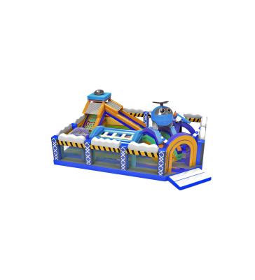 China Large Size Children Slide Bouncy Fun Park Inflatable for sale