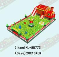 China Customized Green Train Theme Kids  Inflatable Ocean Balls Bouncy for sale