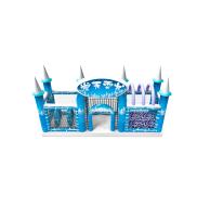 China Inflatable Snow Land With Sand And Ball Pool Kids Playground for sale